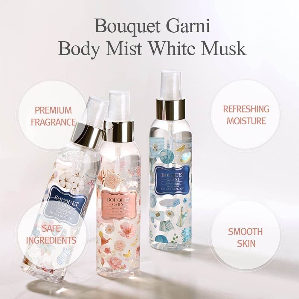 Bouquet Garni - Body Mist (6 Types) (145ml) - K-Beauty Skincare – Keoji