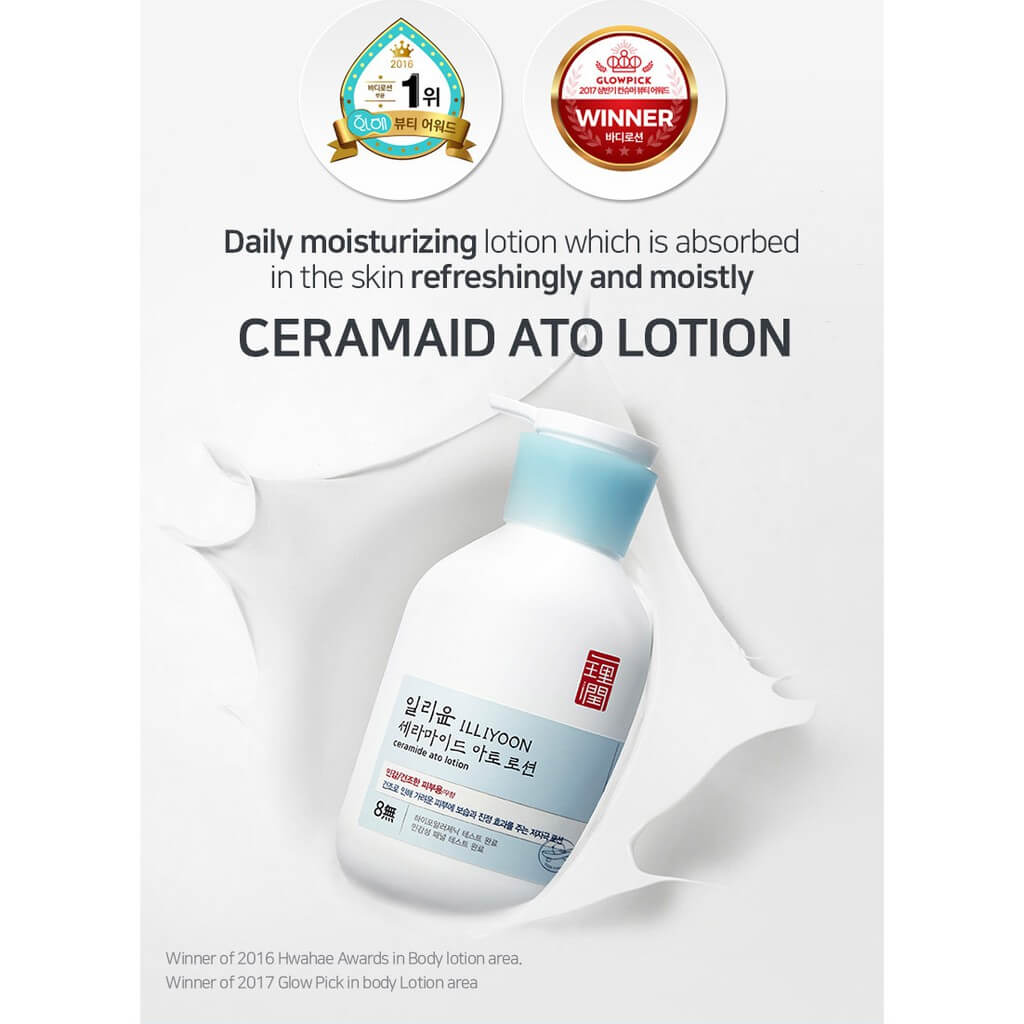 ILLIYOON - Ceramide ATO Lotion (350ml) - K-Beauty Skincare – Keoji