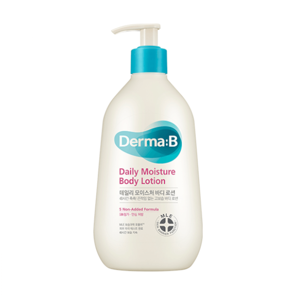 DERMA:B - Daily Moisture Body Lotion (400ml) – K-Beauty Skincare – Keoji