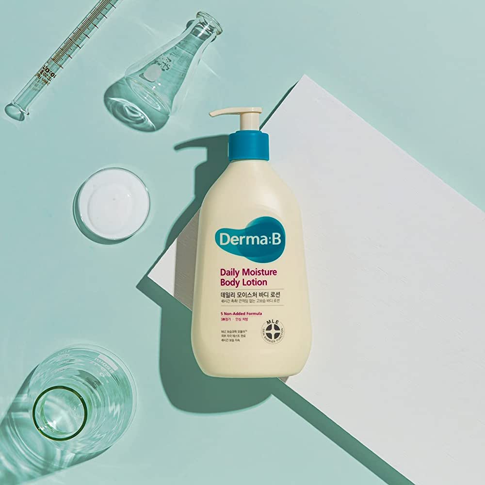 DERMA:B - Daily Moisture Body Lotion (400ml) – K-Beauty Skincare – Keoji