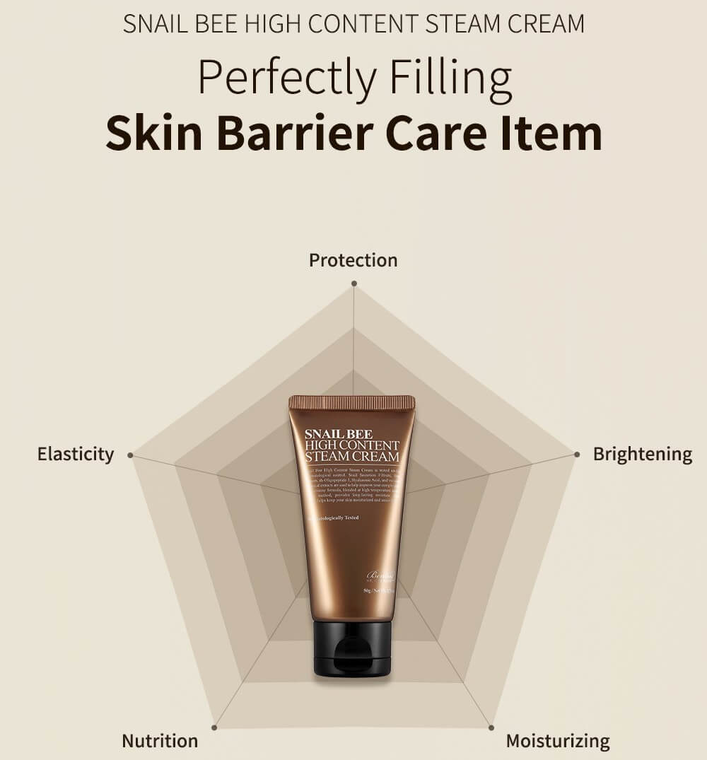 Benton - Snail Bee High Content Steam Cream (50g) - Korean Skincare – Keoji