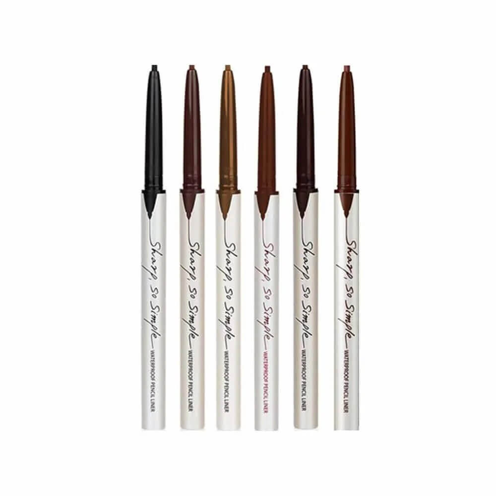 Clio - Sharp So Simple Waterproof Pencil Liner (6 Colours) - K-Beauty ...