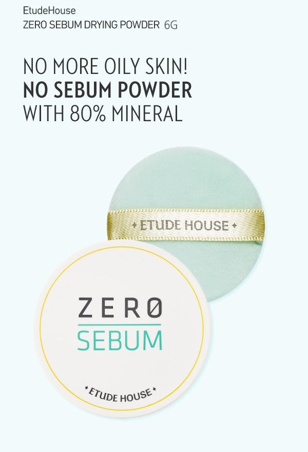 Etude House - Zero Sebum Drying Powder - K-Beauty – Keoji