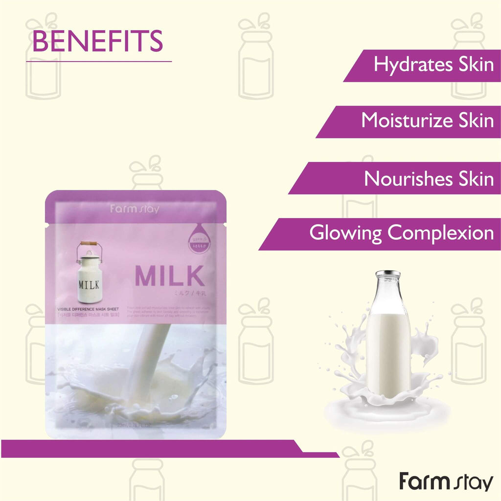 Farm Stay - Visible Difference Mask Sheet (12 Types) (1pc) - K-Beauty ...