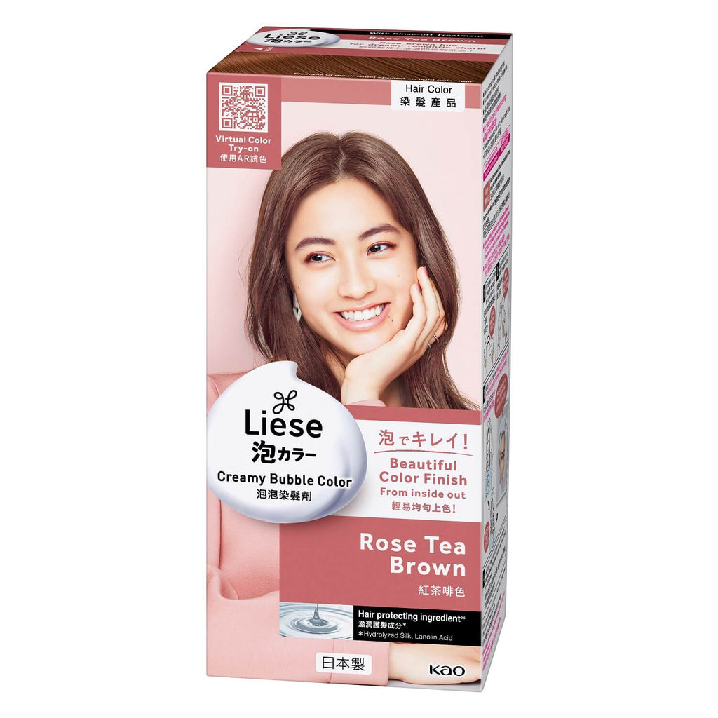 Kao - Liese Creamy Bubble Natural Hair Color (21 Types) (1pc) J-Beauty ...