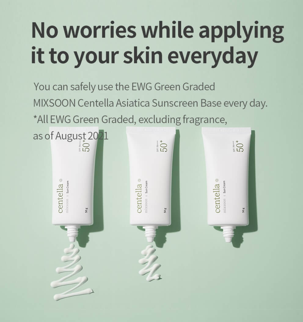 Mixsoon - Centella Sun Cream (50g) - Korean Skincare – Keoji