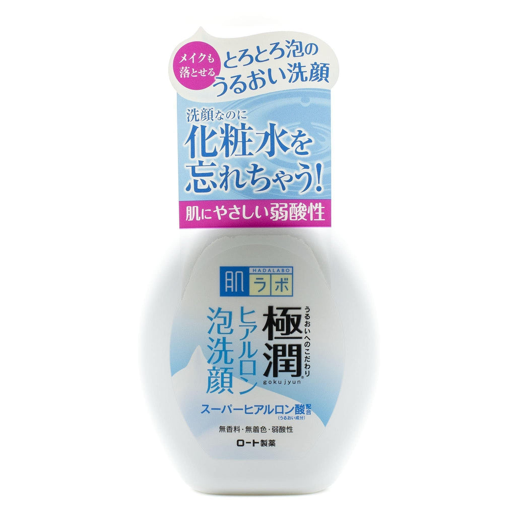 Rohto - Hada Labo Gokujyun Hyaluronic Acid Face Foam (160ml) J-Beauty ...