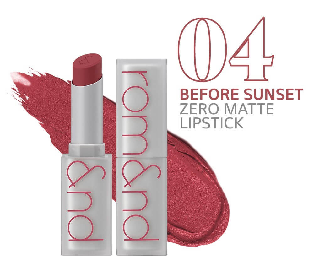 Romand - Zero Matte Lipstick (20 Colors) (1pc) - K-Beauty – Keoji