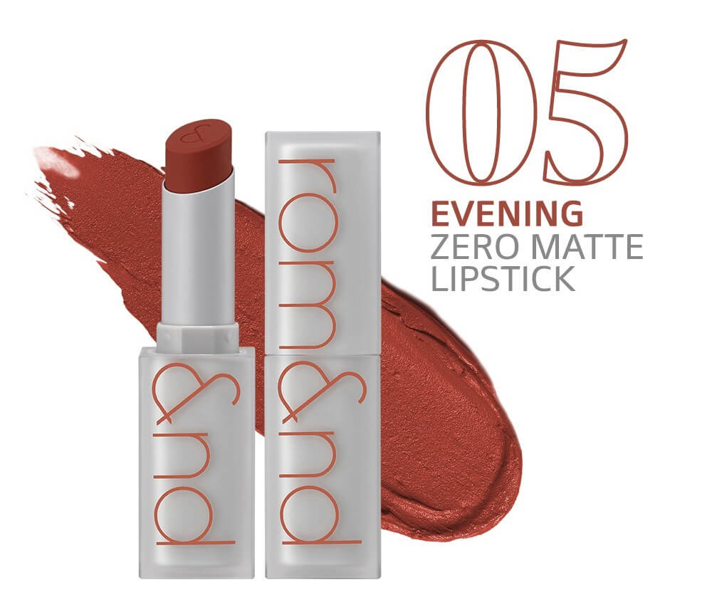 Romand - Zero Matte Lipstick (20 Colors) (1pc) - K-Beauty – Keoji