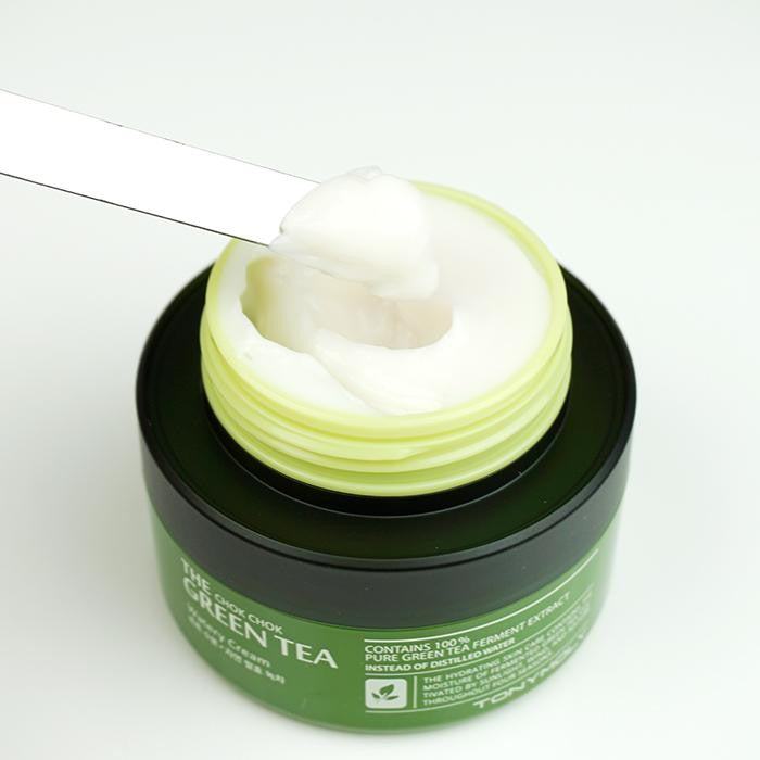TonyMoly - The Chok Chok Green Tea Watery Cream (60ml) - K-Beauty – Keoji